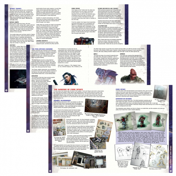 Skirmish Tabletop Game - Core Space - Battle Systems