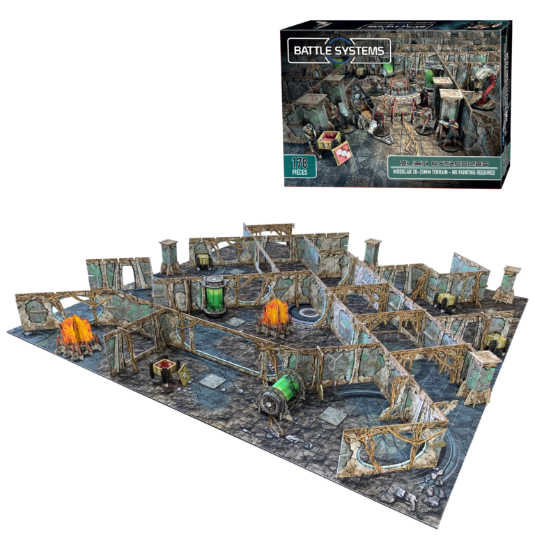Sci-Fi Terrain - 28mm 35mm Scale - Battle Systems