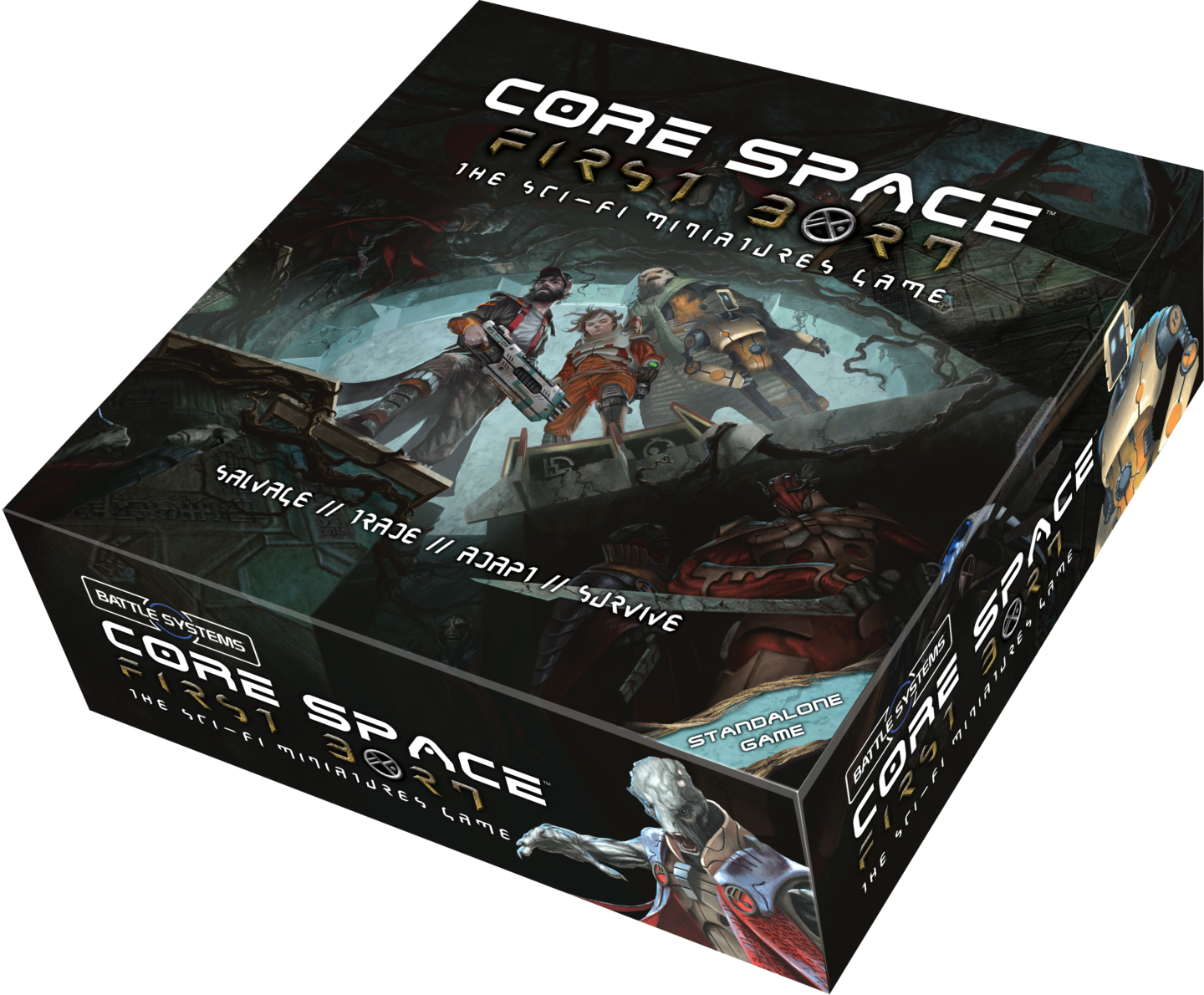 Skirmish Tabletop Game - Core Space - Battle Systems