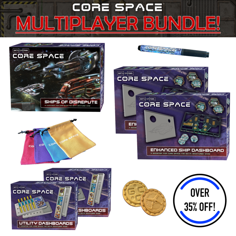 Skirmish Tabletop Game - Core Space - Battle Systems