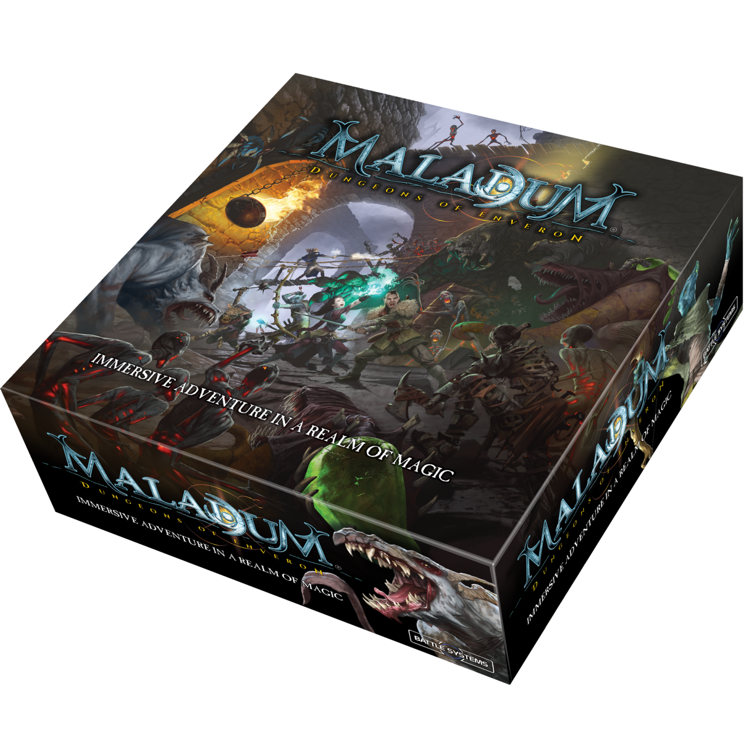 Maladum Beyond the Vaults Expansion - Battle Systems
