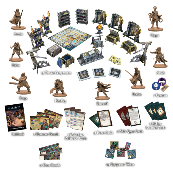 Maladum Dungeons of Enveron Starter Set - Battle Systems