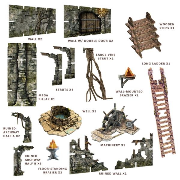 Fantasy Dungeon Terrain - Fantasy Scenery - Battle Systems