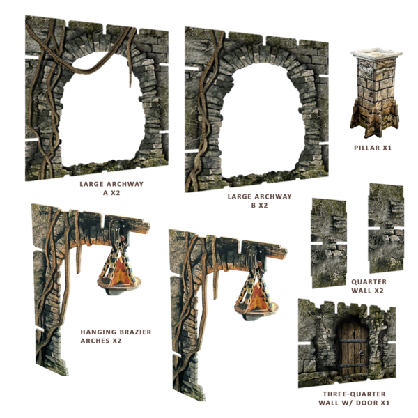 Fantasy Dungeon Terrain - Fantasy Scenery - Battle Systems